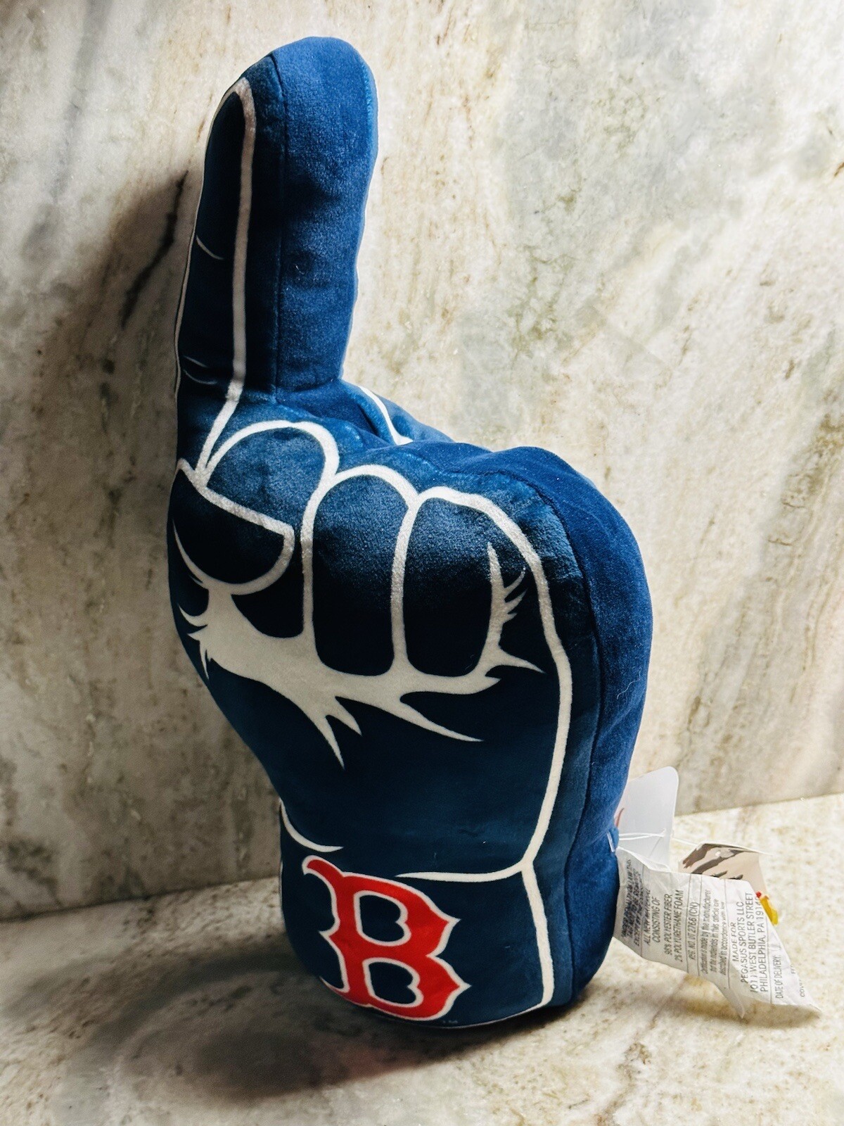 Boston Red Sox Team Fan Foam Finger Pillow: 17 Inches Tall ...