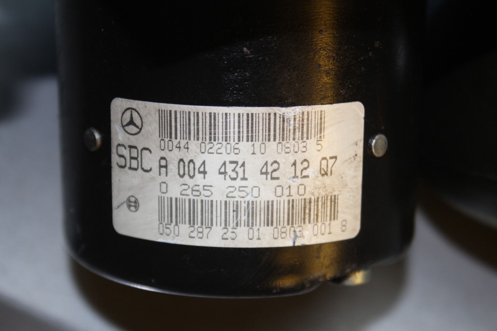 Mercedes-Benz W211 ABS Hydraulikblock Steuergerät A 0044314212 BOSCH ...