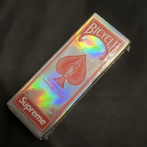 Supreme Bicycle Holographic Slice Playing Cards FW23 for sale online | eBay