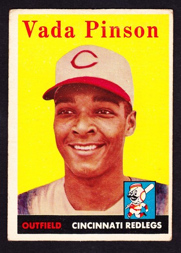 1958 TOPPS #420 VADA PINSON REDS ROOKIE | eBay
