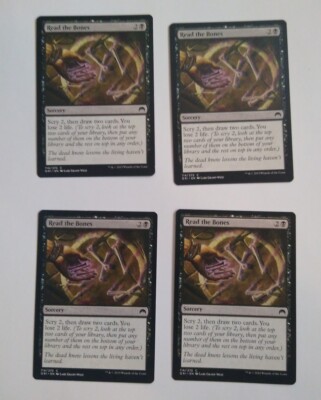 MTG ORIGINS READ THE BONES COMMON X4 | eBay