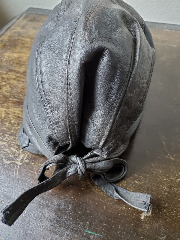 Vintage Capsmith MATCO TOOLS Logo Skull Cap Biker Motorcycle Leather ...