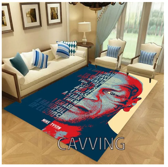 Artistic Mike Tyson Carpet Rug 180CM x 220CM Legendary Mike Carpet | eBay