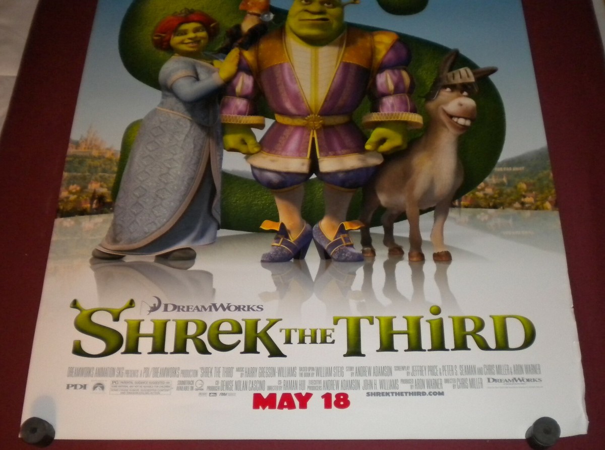 Shrek The Third Poster Movie | Art | Shrek 3orig Ds Teaser Movie