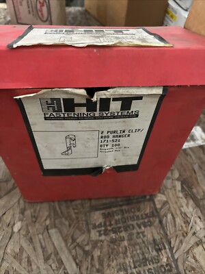 Z Purlin Rod Hanger Assembly - 1/4" Threaded Rod Size - MORRIS-18160 | eBay