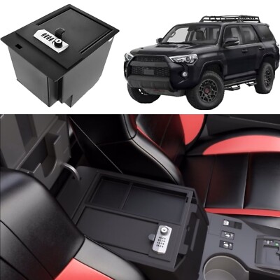 Center Console Safe Box Compatible with Toyota 4Runner 2014-2021 | eBay