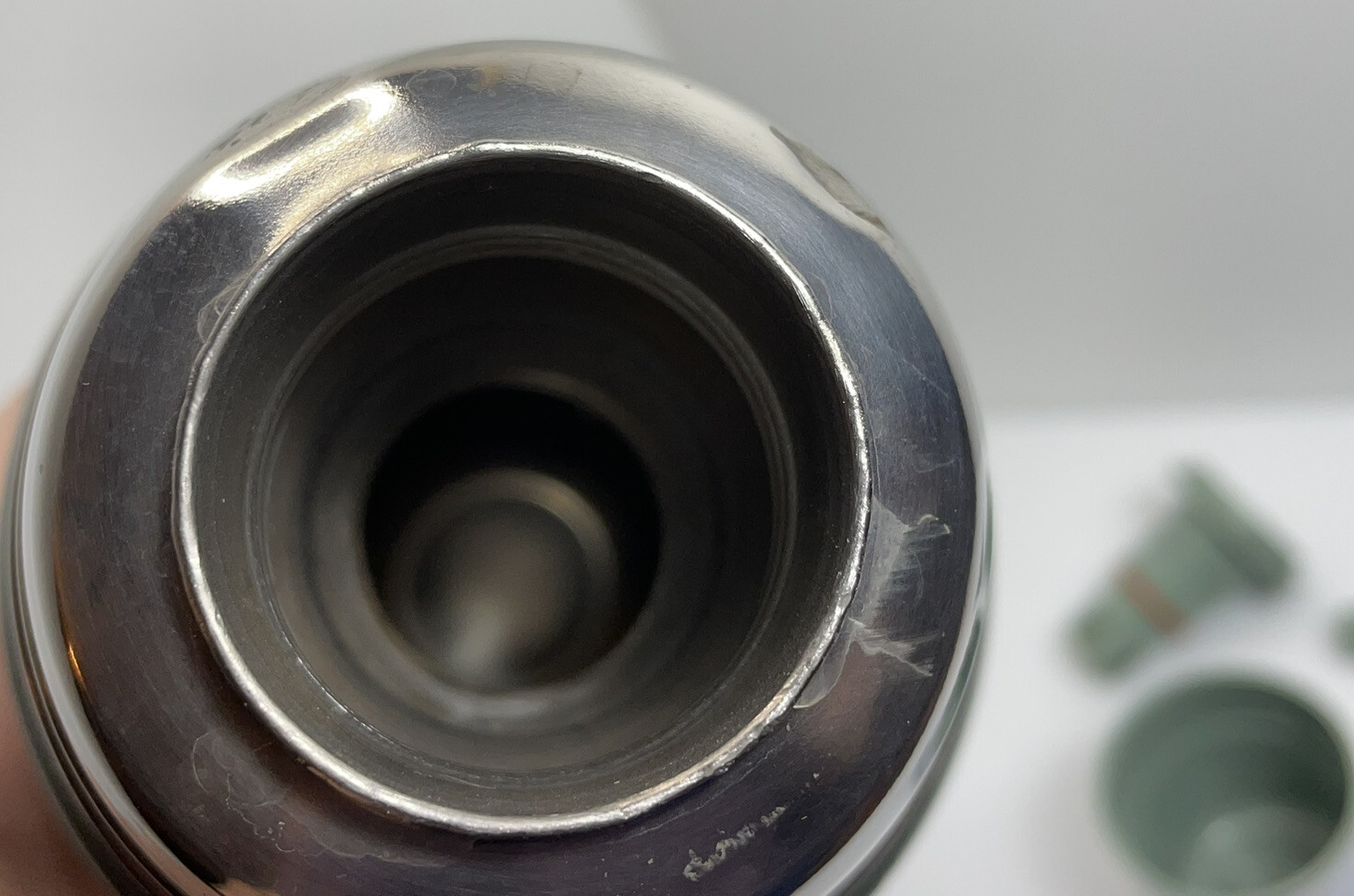 Stanley Aladdin Vtg Steel Vacuum Thermos Pour Through Stopper Quart ...