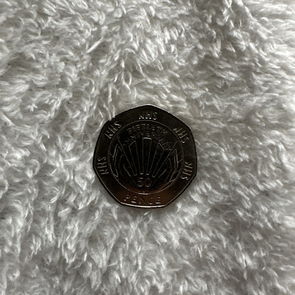 RARE 1998 NHS 50th Anniversary 50p Coin | eBay