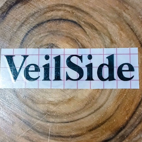 VeilSide Body Kit Vinyl Decal (x2) Tuner Build Sticker Car Window ...