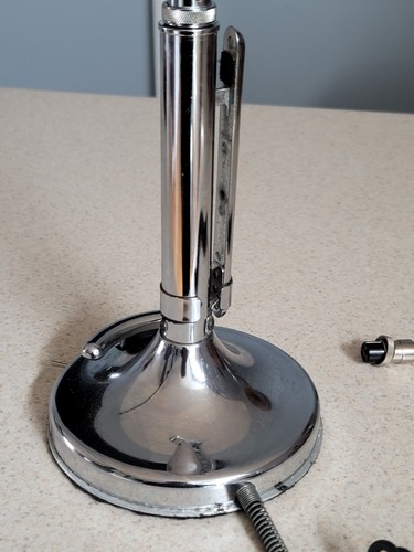 ASTATIC SILVER "K" EAGLE POWER MIC FOR GALAXY RANGER UNIDEN COBRA ...