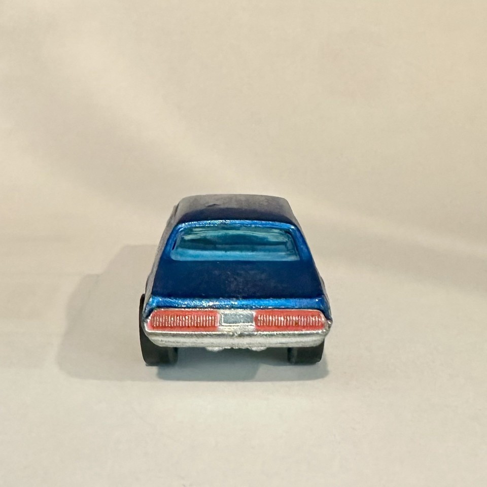 💎ORIGINAL Hot Wheels Redline 1968 H.K. COUGAR BLUE Light BLUE Int NM ...