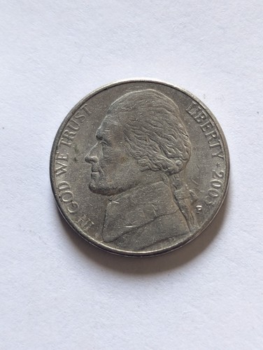 USA 5 Cents, 2003-P, Classic Jefferson Nickel | eBay