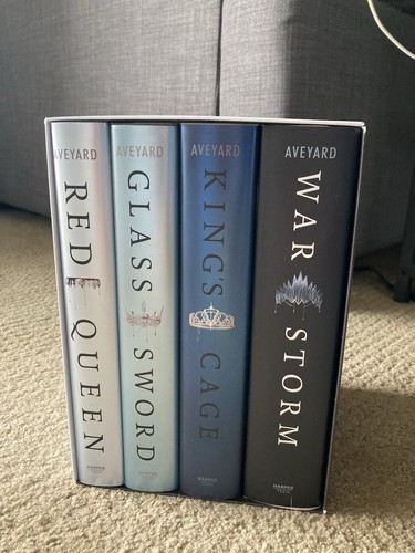 Red Queen Series Boxset Victoria Aveyard Hardcover Books 1-4 | eBay