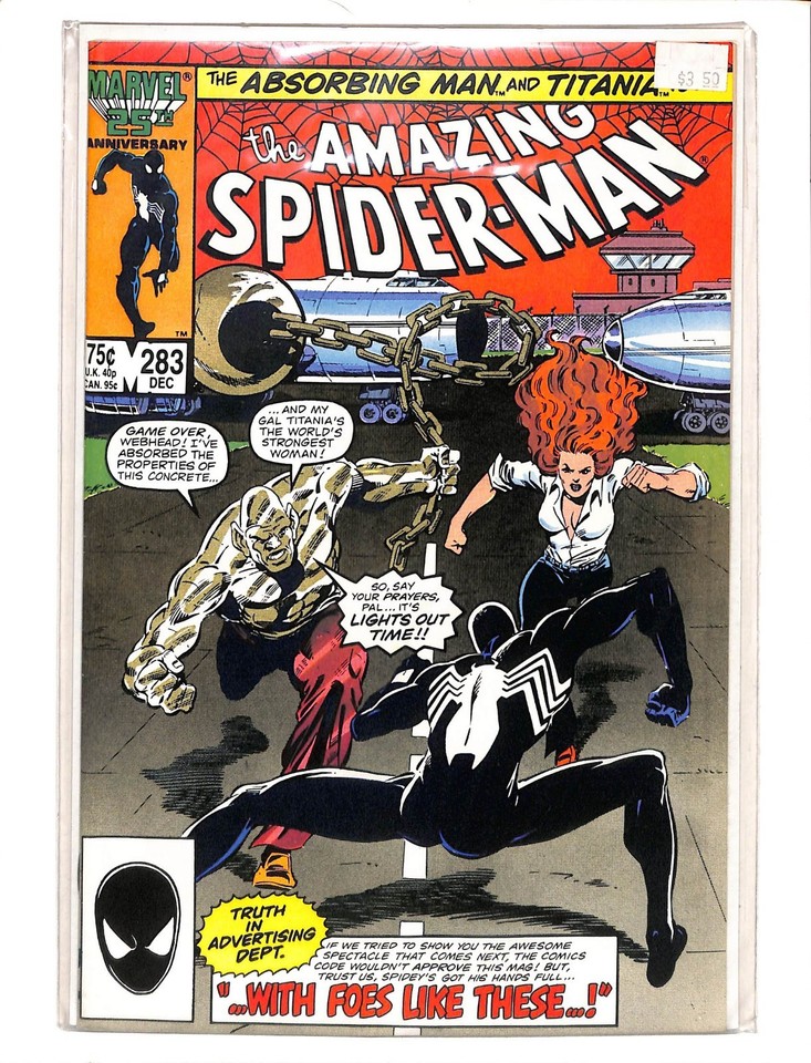 Amazing Spider-Man #282-288, 290, 291, 292, 296 & 297 Lot X12 Nice (CZ ...