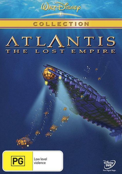 Atlantis-The Lost Empire (Single Disc Edition, DVD, 2001) for sale ...
