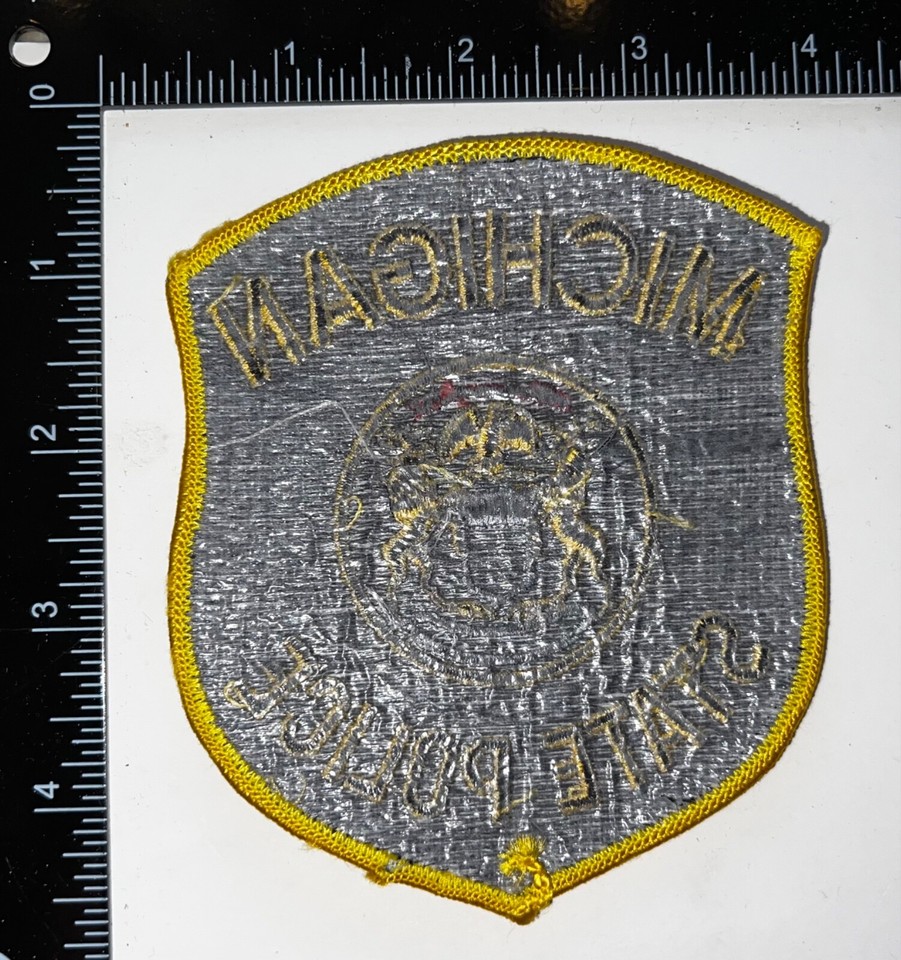 Michigan MI State Police Department Patch | eBay