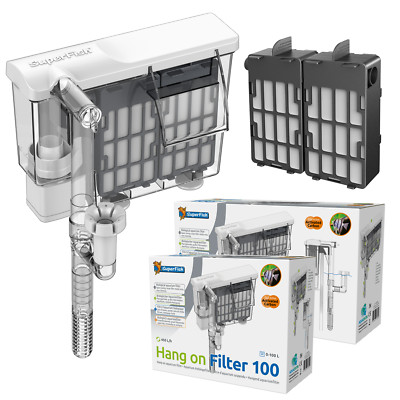 SUPERFISH HANG ON AQUARIUM FILTER WATERFALL EXTERNAL FILTRATION FISH ...