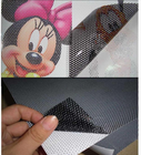 Perforated Mesh Window Film Self Adhesive Black Dotted One Way Film ...
