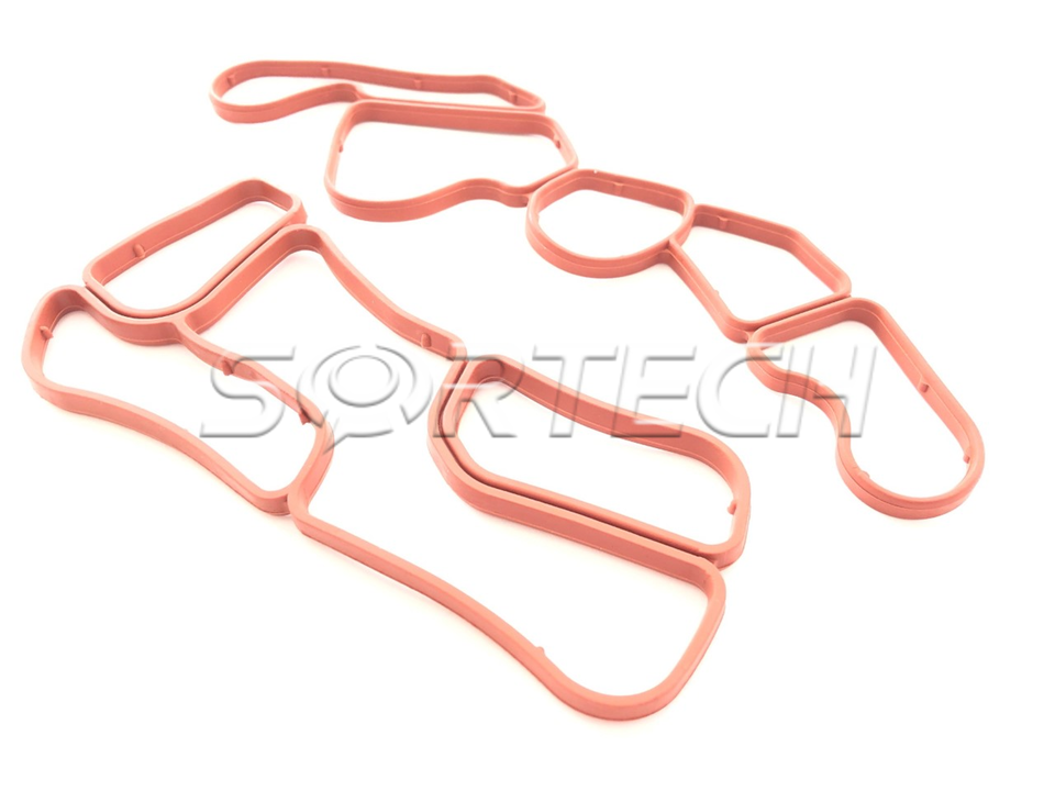 Engine Oil Filter Housing & Oil Cooler Gasket for Mercedes 2721840080 ...