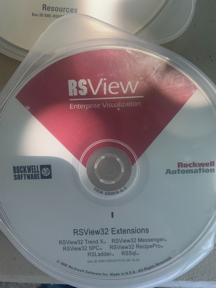 AB Rockwell Automation 93012SE2303 RSView32 Works 1500 | eBay