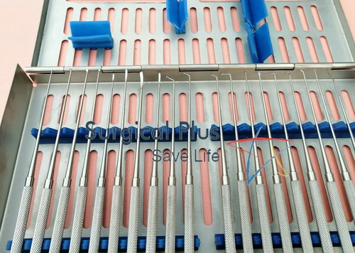 Set Of 19 Expanded RHOTON MICRO Dissector Sterlize Tray Neurosurgical ...