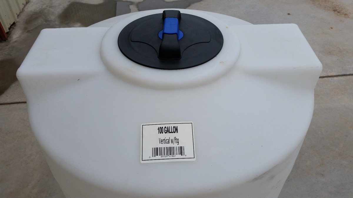 100 Gallon Poly Water Tank Ronco Plastics 100 Gallon RV Water Tank