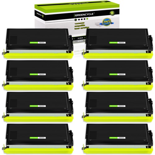 8PK TN460 BK Toner Fits For Brother FAX-4100 FAX-4100e FAX4750 FAX4750e ...