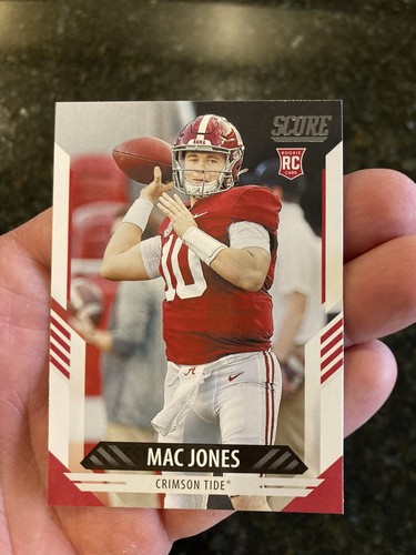 2021 Score Mac Jones #306 Rookie Card RC Patriots | eBay