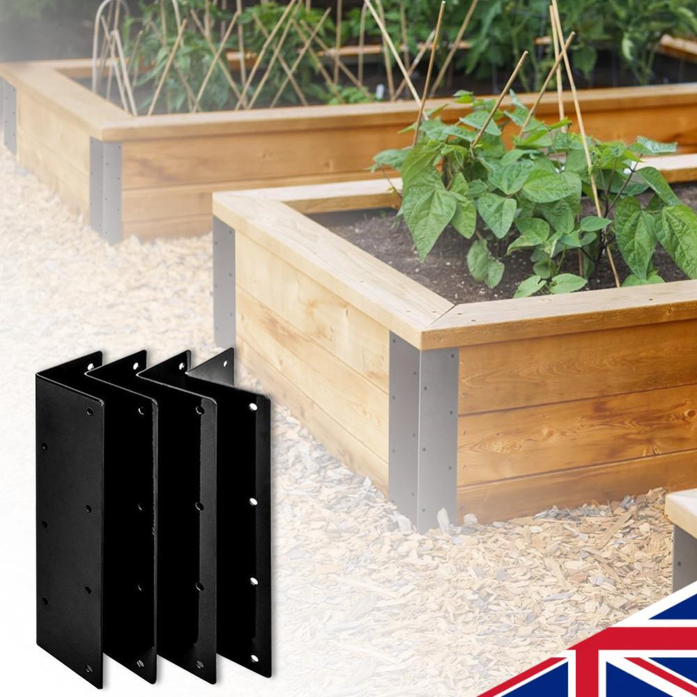 Metal Raised Garden Brackets Steel Raised Corner Brackets Butterfly