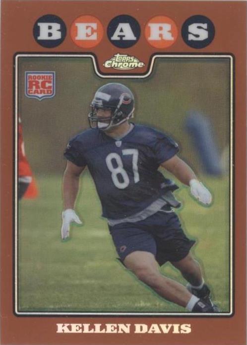 2008 Topps Chrome - Kellen Davis #TC221 Copper Refractor /425 (RC) for ...