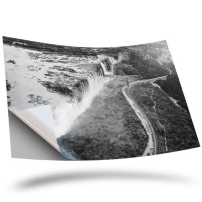 1 x Vinyl Sticker A2 - BW - Victoria Falls Africa River #38197 | eBay UK