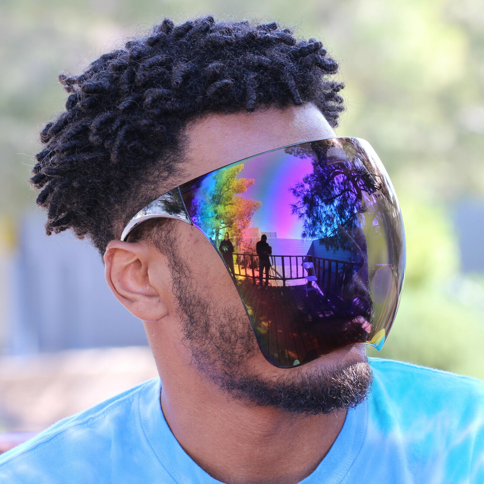 Durable Protective Clear Face Shield with 180 Degree Safety Coverage ...