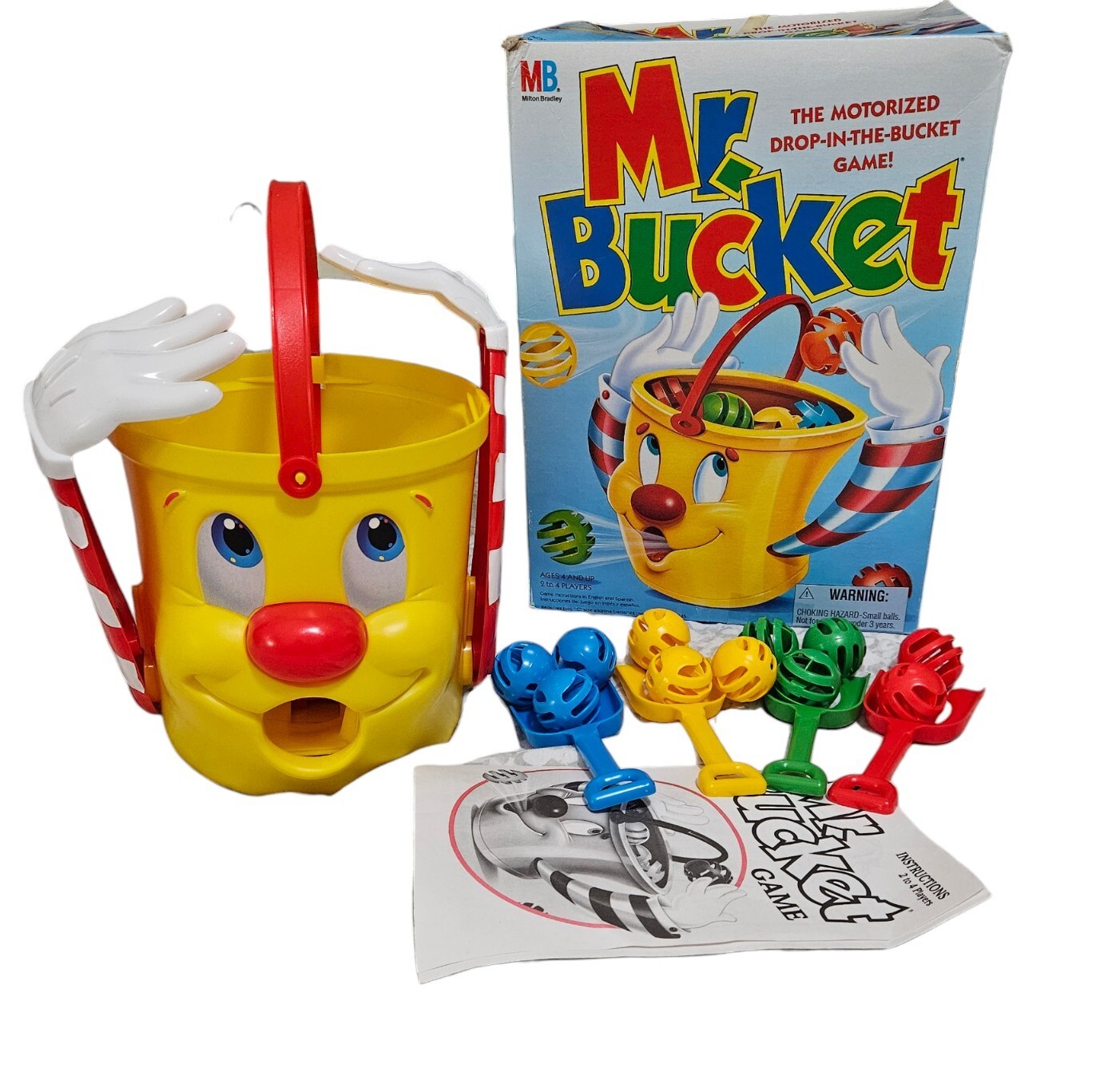 1991 Mr. Bucket Game by Milton Bradley Vintage Missing 1 Ball | eBay