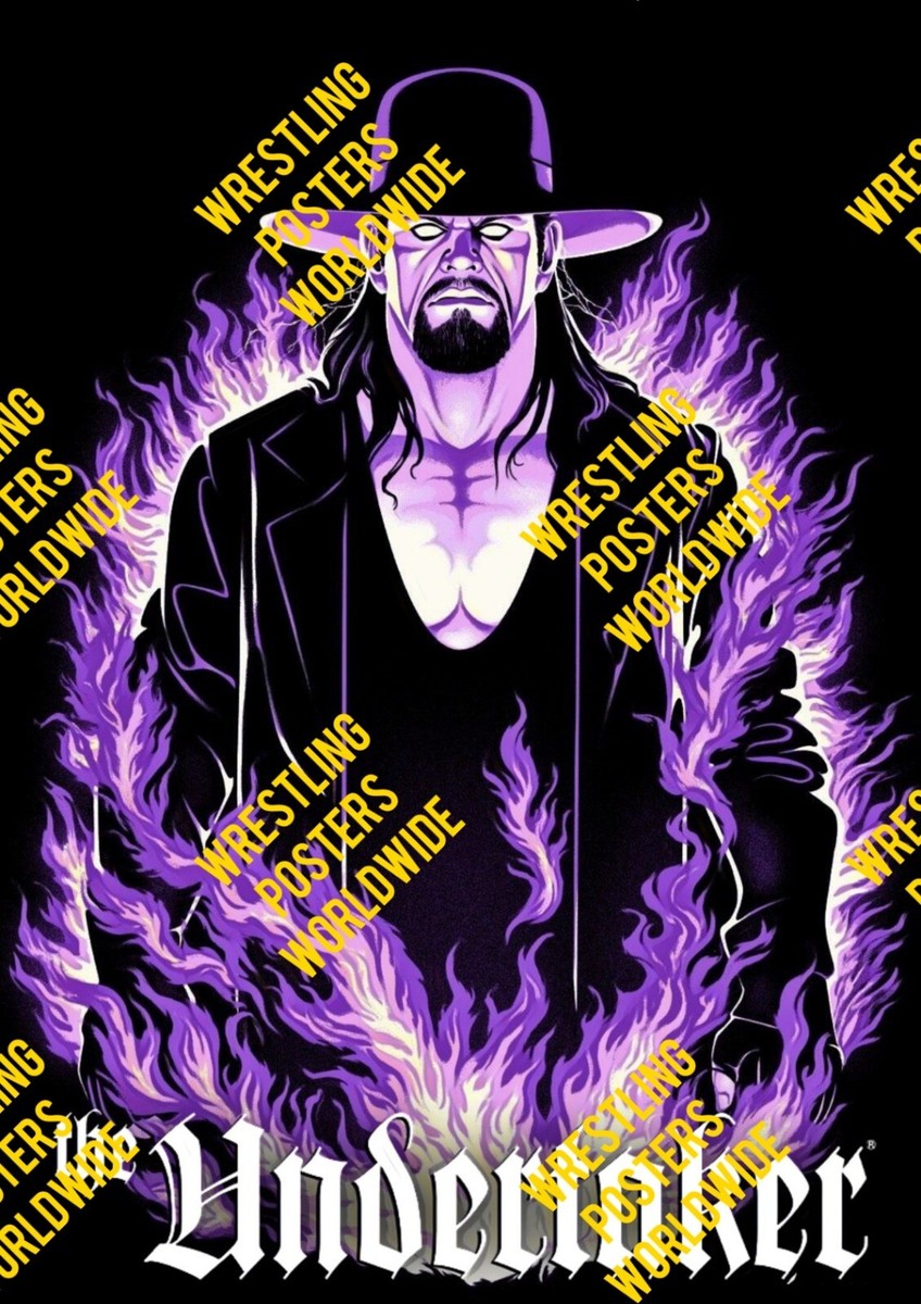 Undertaker The Poster #1487 MAKE YOUR SELECTION WWF WWE THE UNDERTAKER
