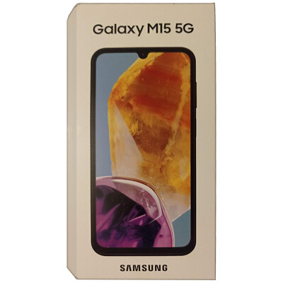 Samsung Galaxy M15 5G Dark Blue 128GB + 4GB Dual-SIM Unlocked GSM NEW ...