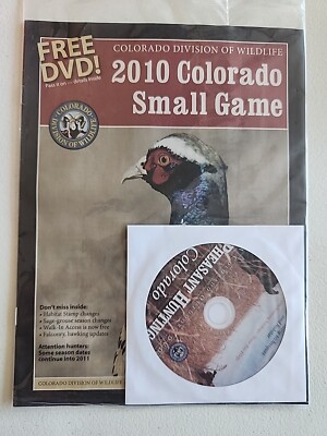 Pheasant Hunting Colorado DVD w/ 2010 Small Game Broucher | eBay