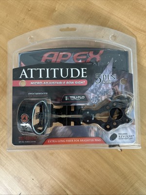 Apex Gear Attitude 5-Pin Micro Adjustable Pro-Brite Compact Design ...