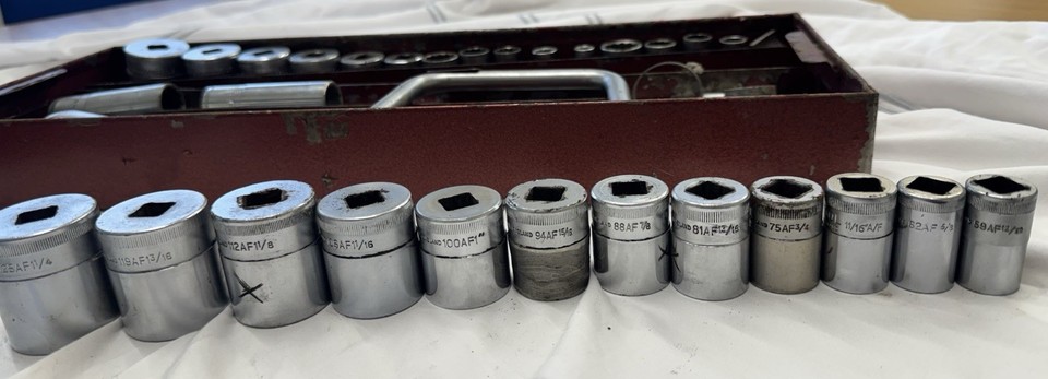 vintage Britool two tier imperial socket set 40 plus pcs | eBay UK