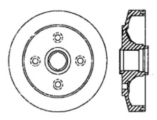 Centric Parts 123.50003 C-Tek Standard Brake Drum For 01-02 Kia Rio | eBay