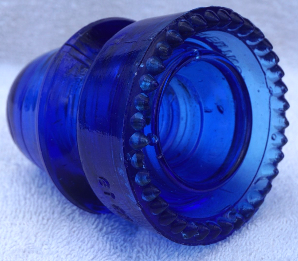 VINTAGE HEMINGRAY NO 19 COBALT BLUE INSULATOR | eBay