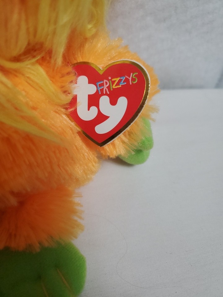 Ty Kid's Multicolor Frizzys Collection Tang The Monster Beanie Boo ...