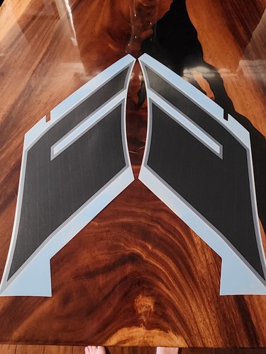 Genuine GM 16-24 Chevrolet Camaro Decal Hash Marks, Night fall Gray ...