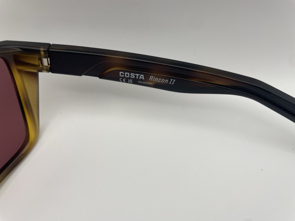COSTA RINCON II 06S9121 912112 64-11-134 BROWN POLARIZED SUNGLASSES | eBay