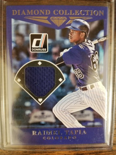 RAIMEL TAPIA 2017 DONRUSS DIAMOND COLLECTION RELIC DC-RT | eBay UK