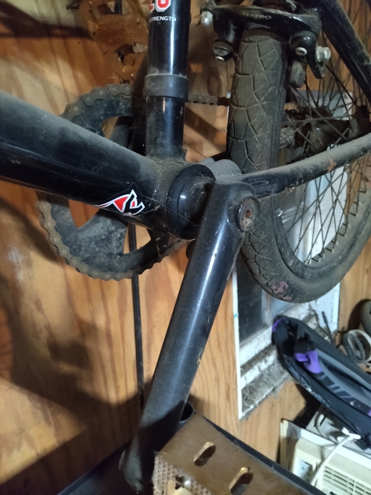 2003 20" DK CINCINNATI BMX BIKE / 3 PIECE DK CHOP STIX CRANK + GOLD ...