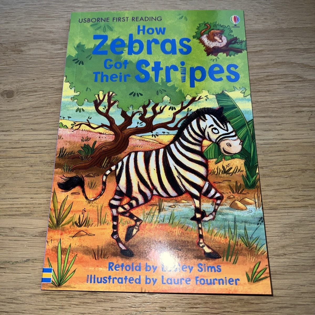 Zebra Reading A Book Zebra Bookmark Etsy UK