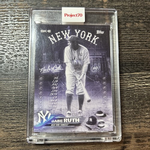 Topps Project 70 Babe Ruth by DJ Skee Card 3 New York Yankees | eBay