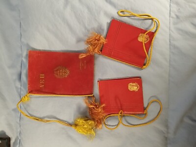 3 Vtg 30s DELTA EPSILON PI DELTA PI Fraternity FORMAL INFORMAL Dance ...