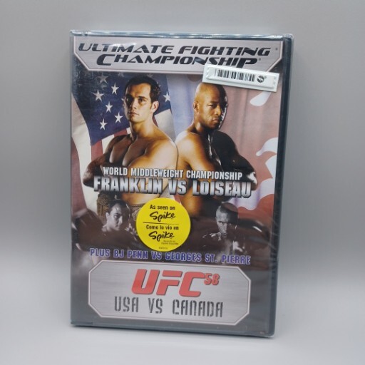 UFC 58 USA vs. Canada DVD Classic Ultimate Fighting Championship Bouts ...