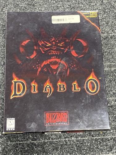 Blizzard Diablo 1 PC Game Big Box 1996 - incomplete 51581088772| eBay